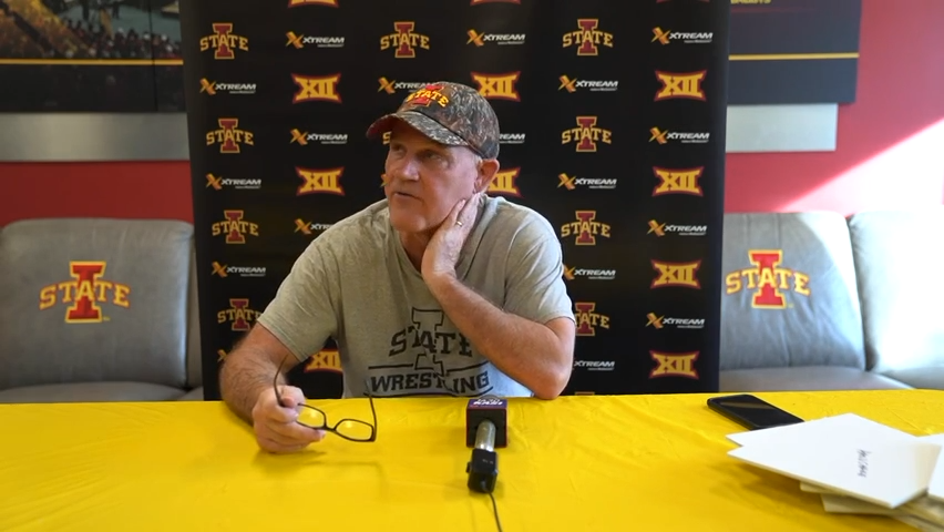 Iowa State wrestles Northern Iowa at the McLeod Center on Friday