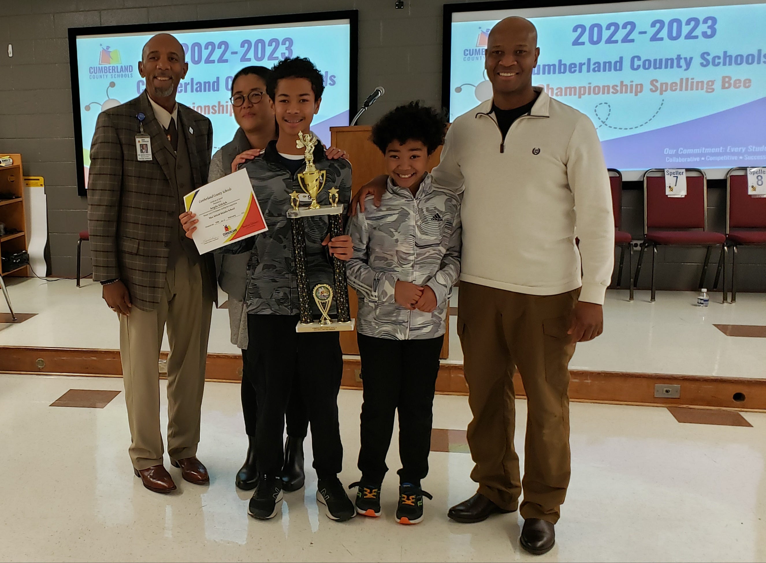 Max Abbott middle schooler wins Cumberland County spelling bee