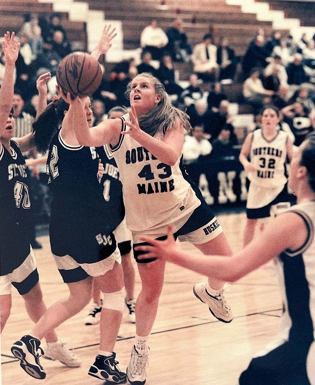 Maine Basketball Hall of Fame: Angie Suffridge, Joanna Brown of York