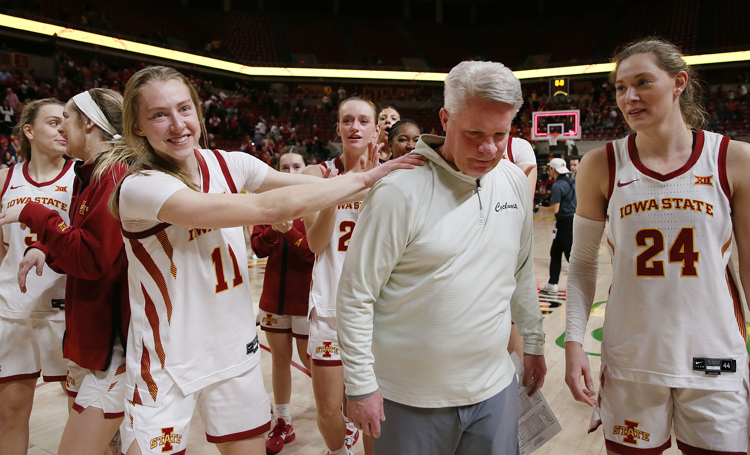 The Iowa State women's basketball team took down Texas Monday. What's next?