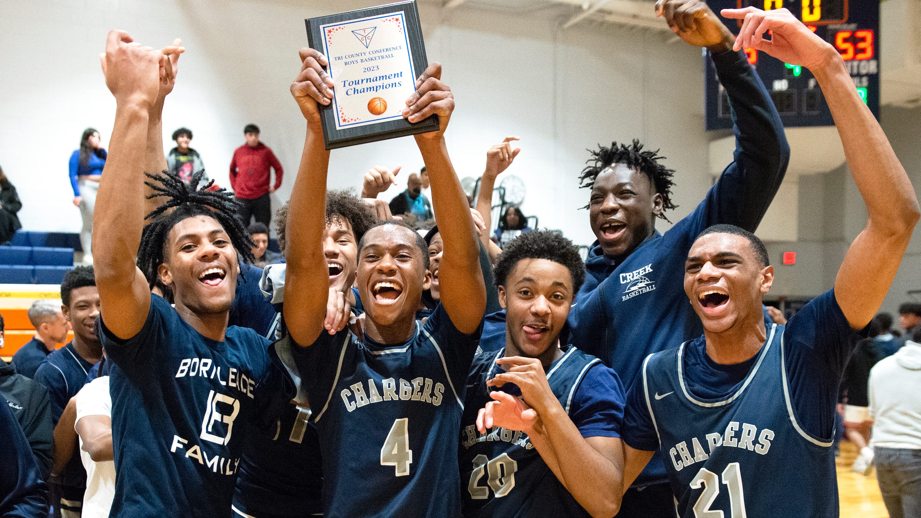 Timber Creek boys basketball tops Overbrook for first TCC championship