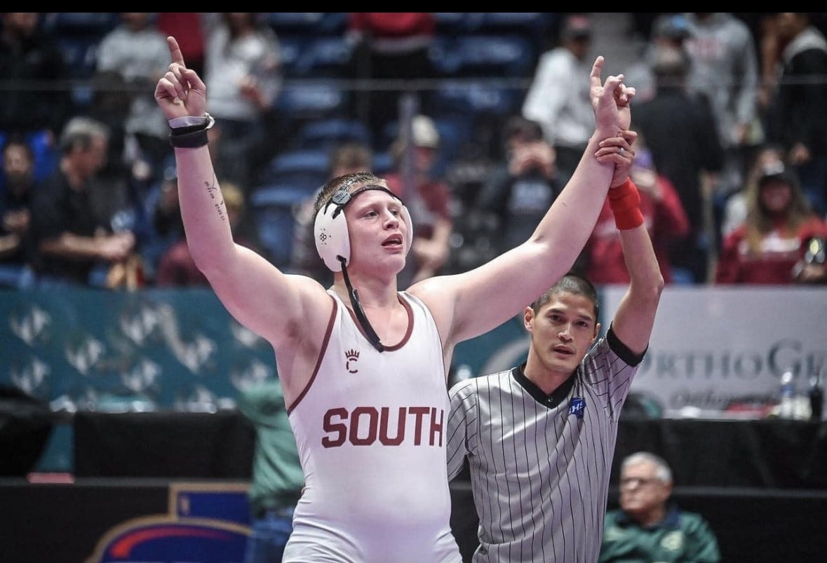 South Effingham heavyweight Ashton Anderson wins state wrestling crown