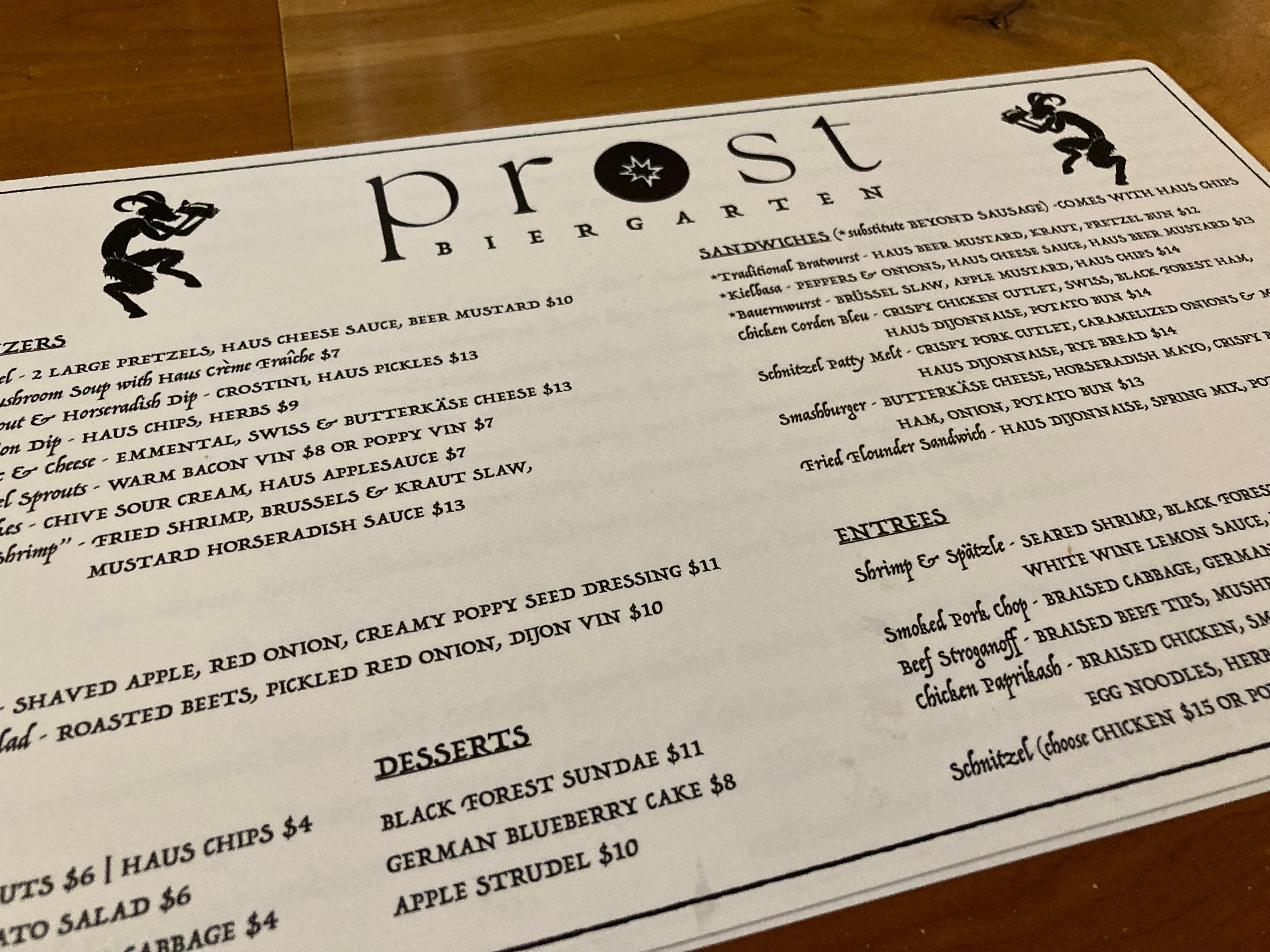 Prost Biergarten restaurant opens in downtown Wilmington