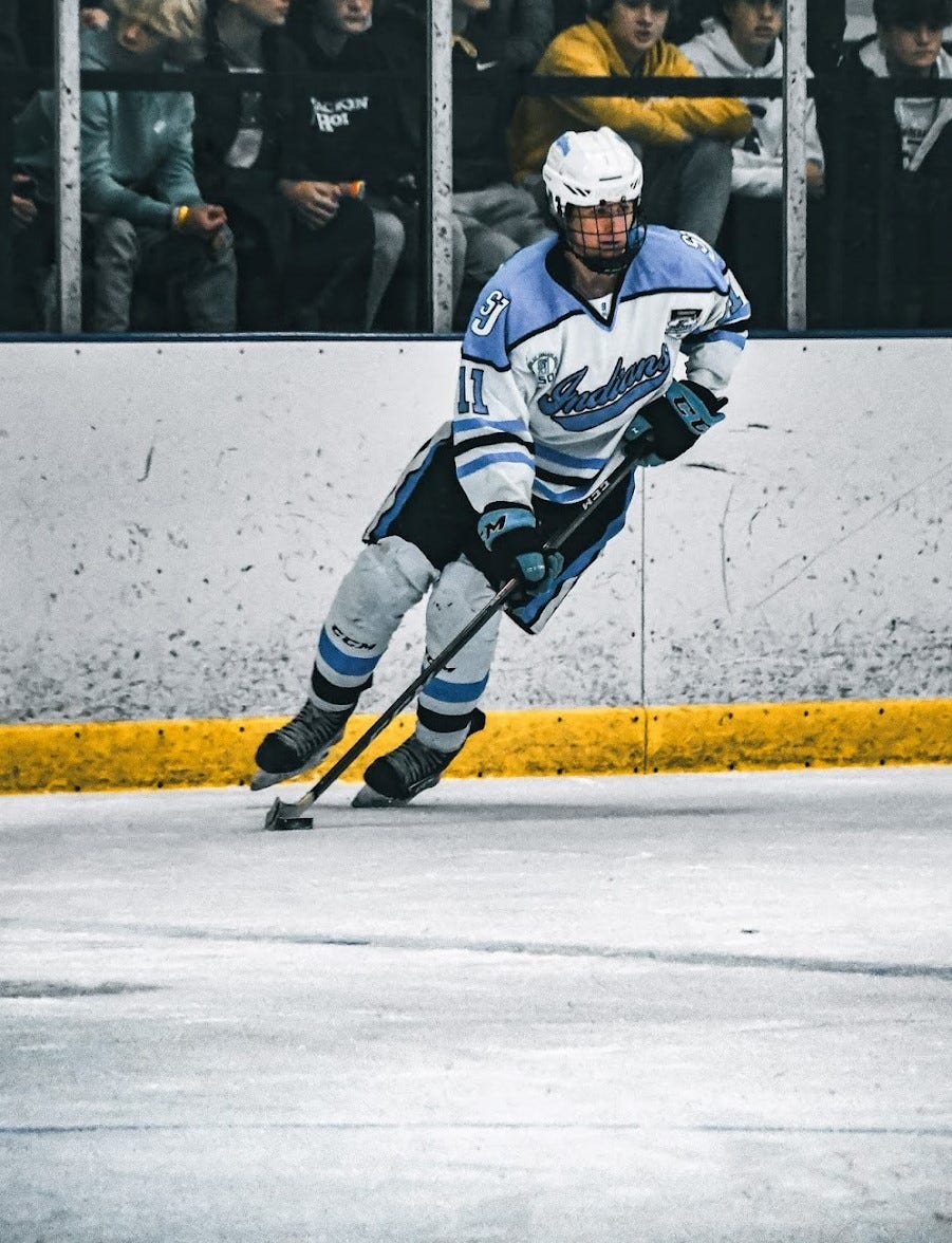 Saint Joe Adams Riley and Penn hit ice this weekend for state hockey