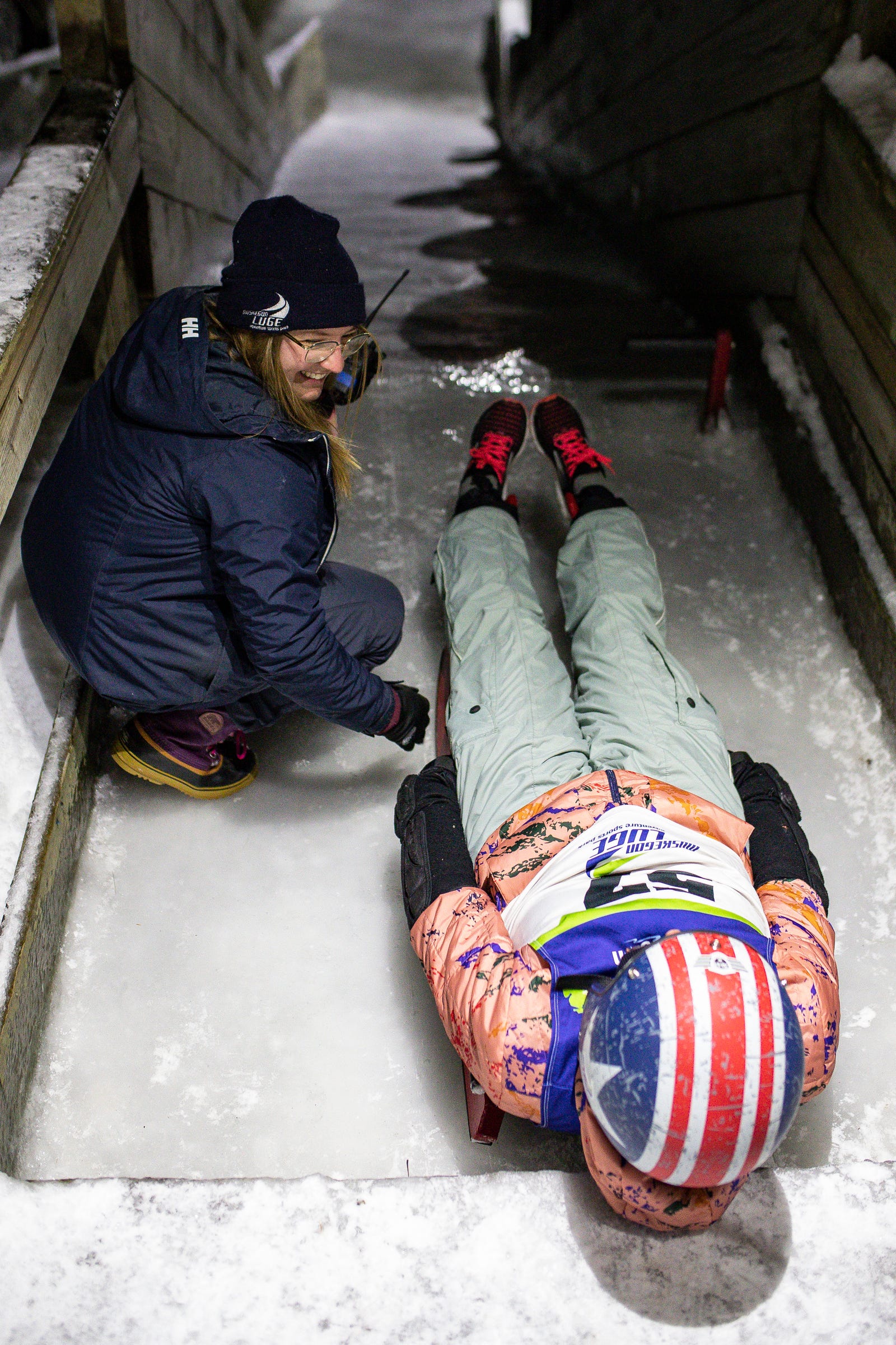 Michigan home to luge tracks in Muskegon, Upper Peninsula