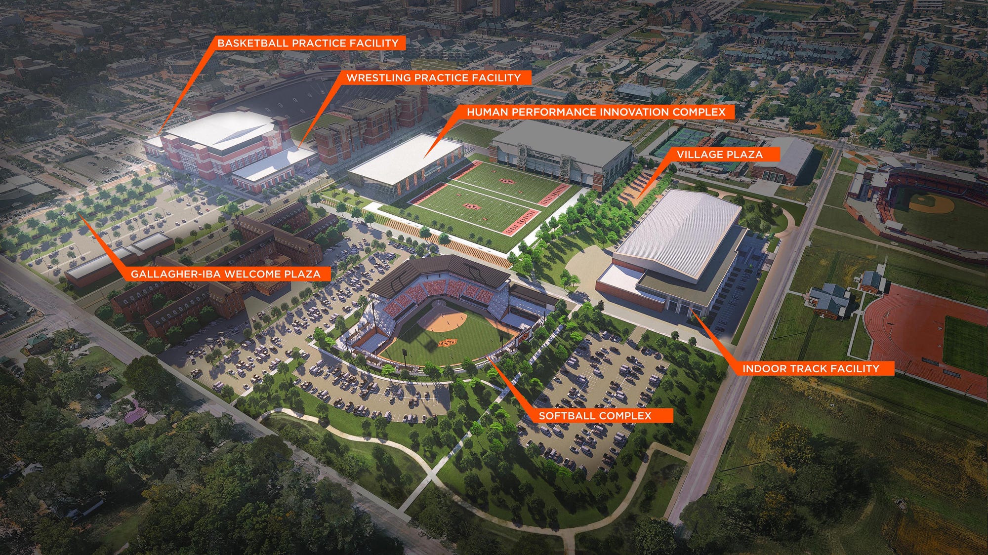 If a major university builds a new indoor track fieldhouse, how big is ...