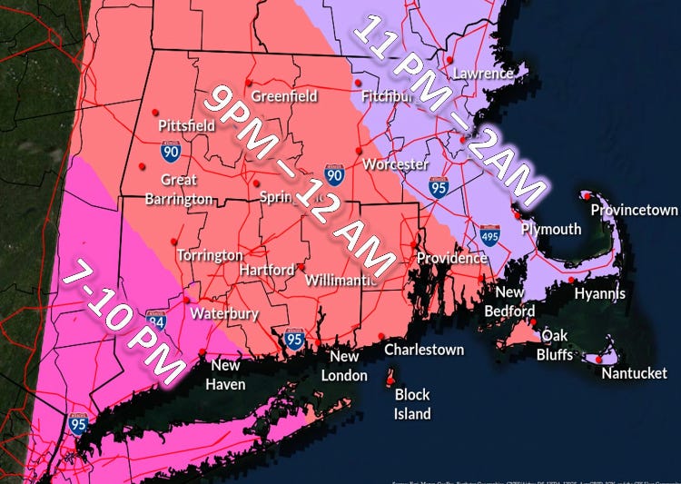 RI Weather: Snowstorm Monday night will impact travel Tuesday