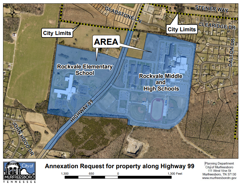 Murfreesboro officials back off plans to annex Rockvale Schools