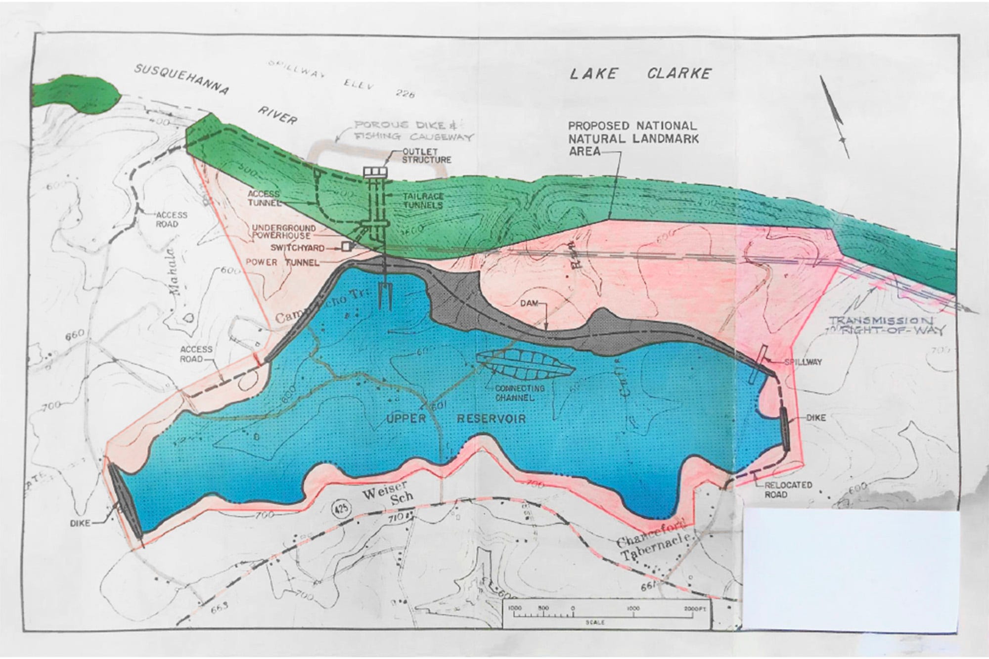 A Reading-based company has revived plans for the Cuffs Run project