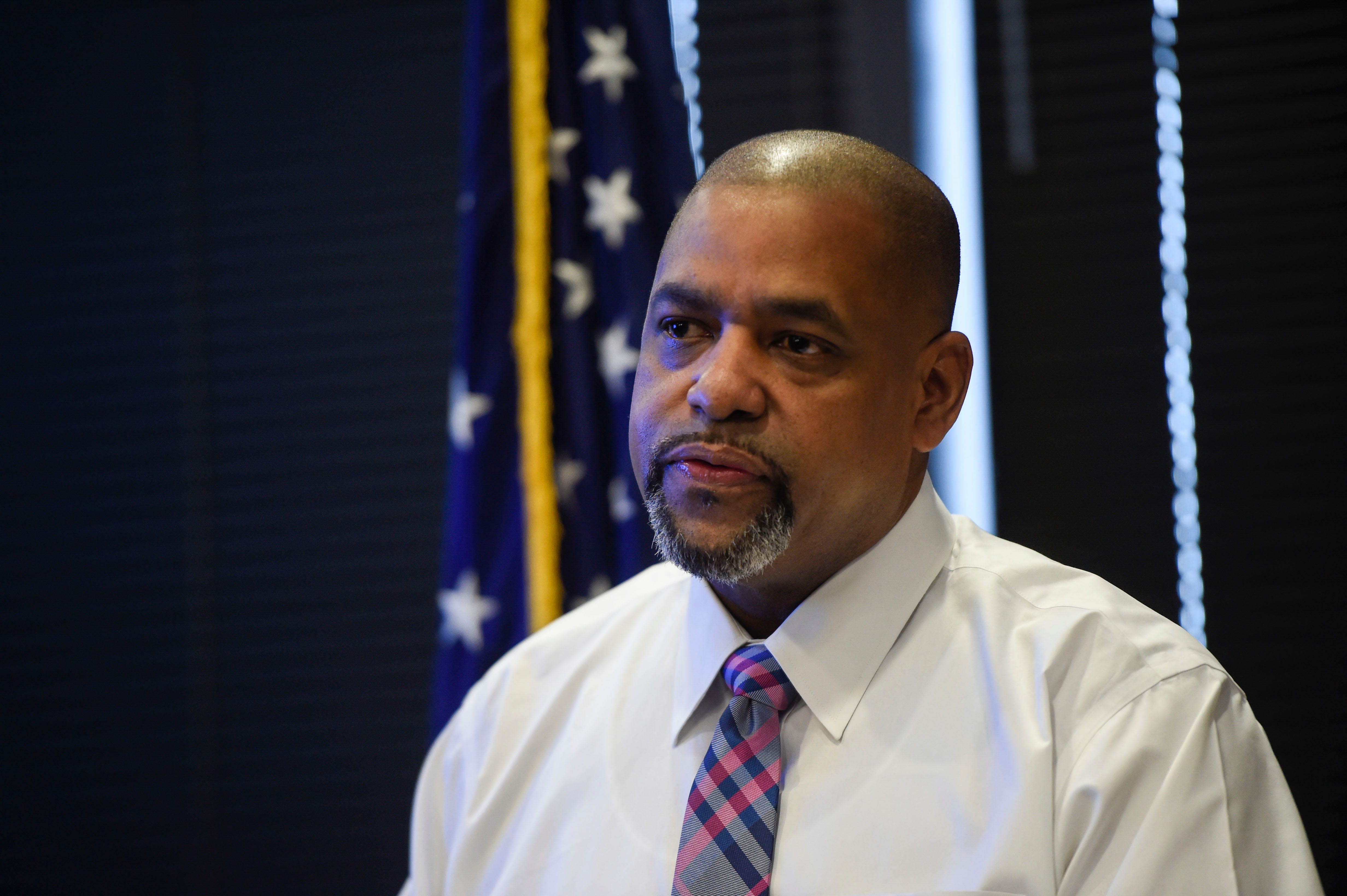 Sheriff Roundtree holds press conference to discuss deputies' arrests