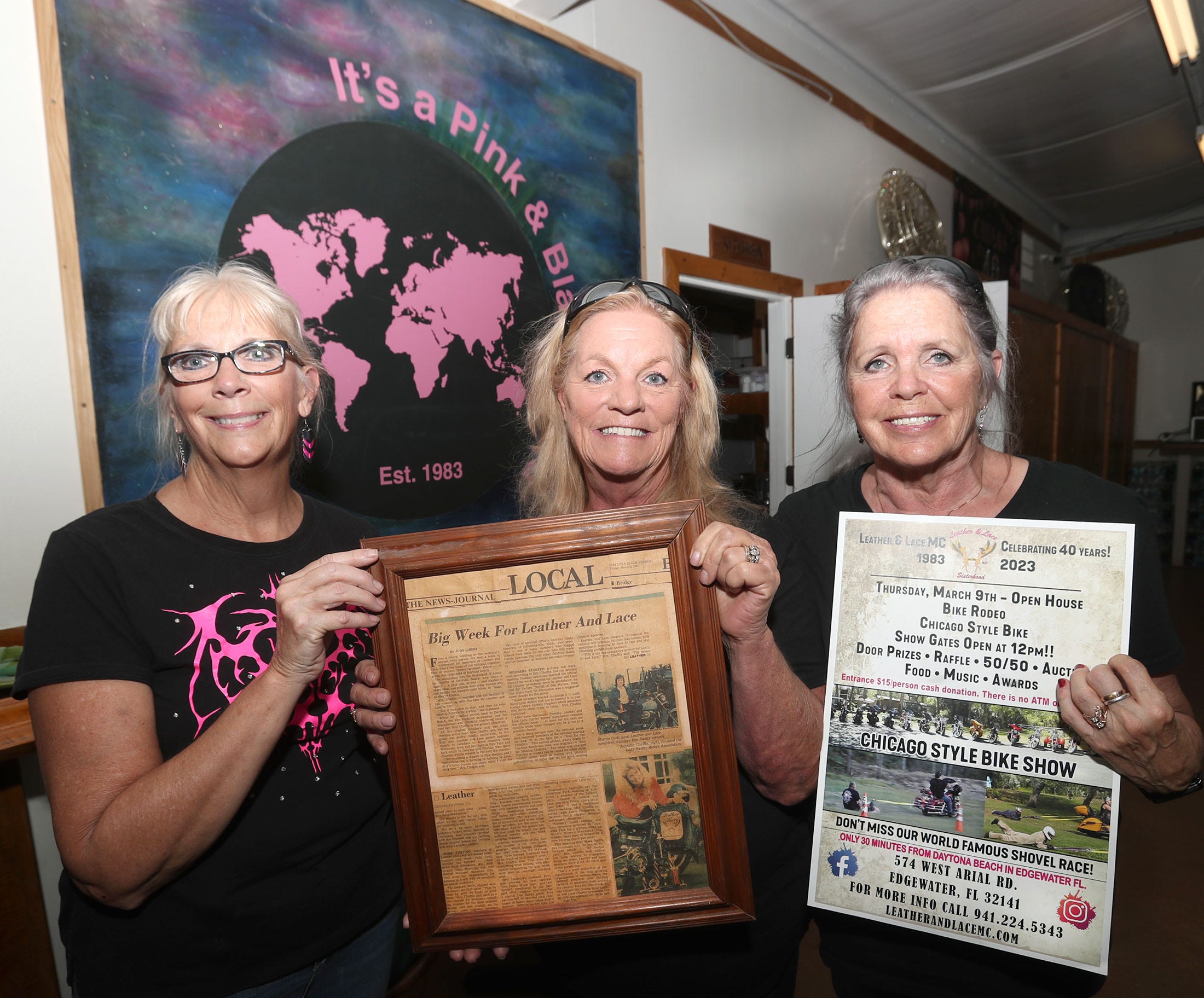 Leather and Lace Motorcycle Club celebrates 40 years in Volusia