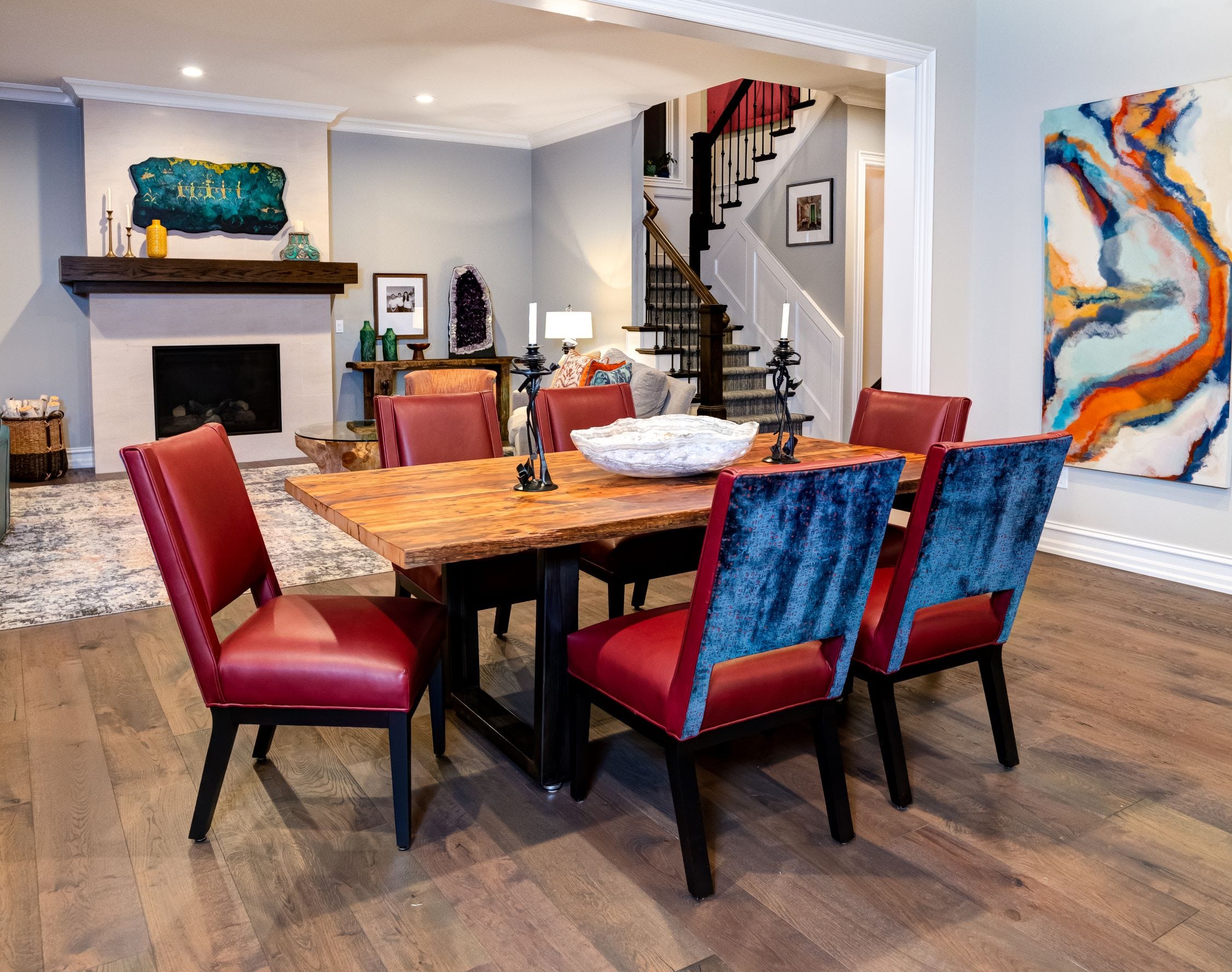 Unusual art choices can personalize your decor