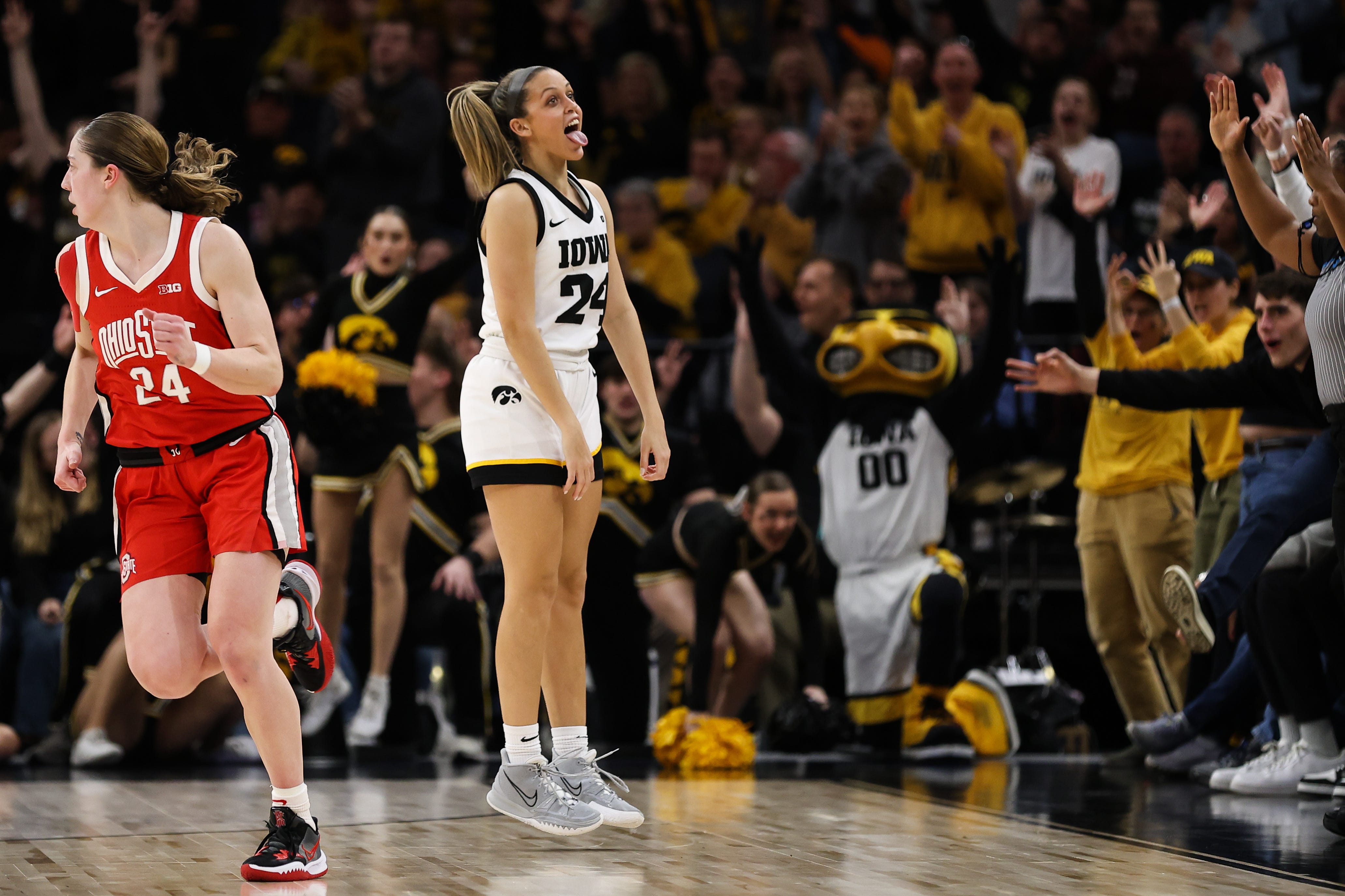 How Iowa women's basketball's Gabbie Marshall turned her season around