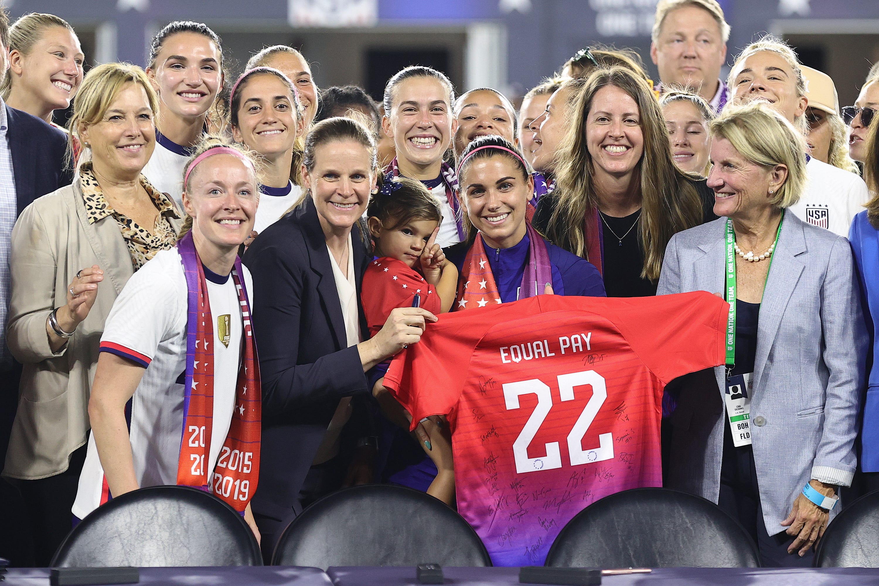 USWNT's Alex Morgan, Crystal Dunn on the fight for equal pay in soccer
