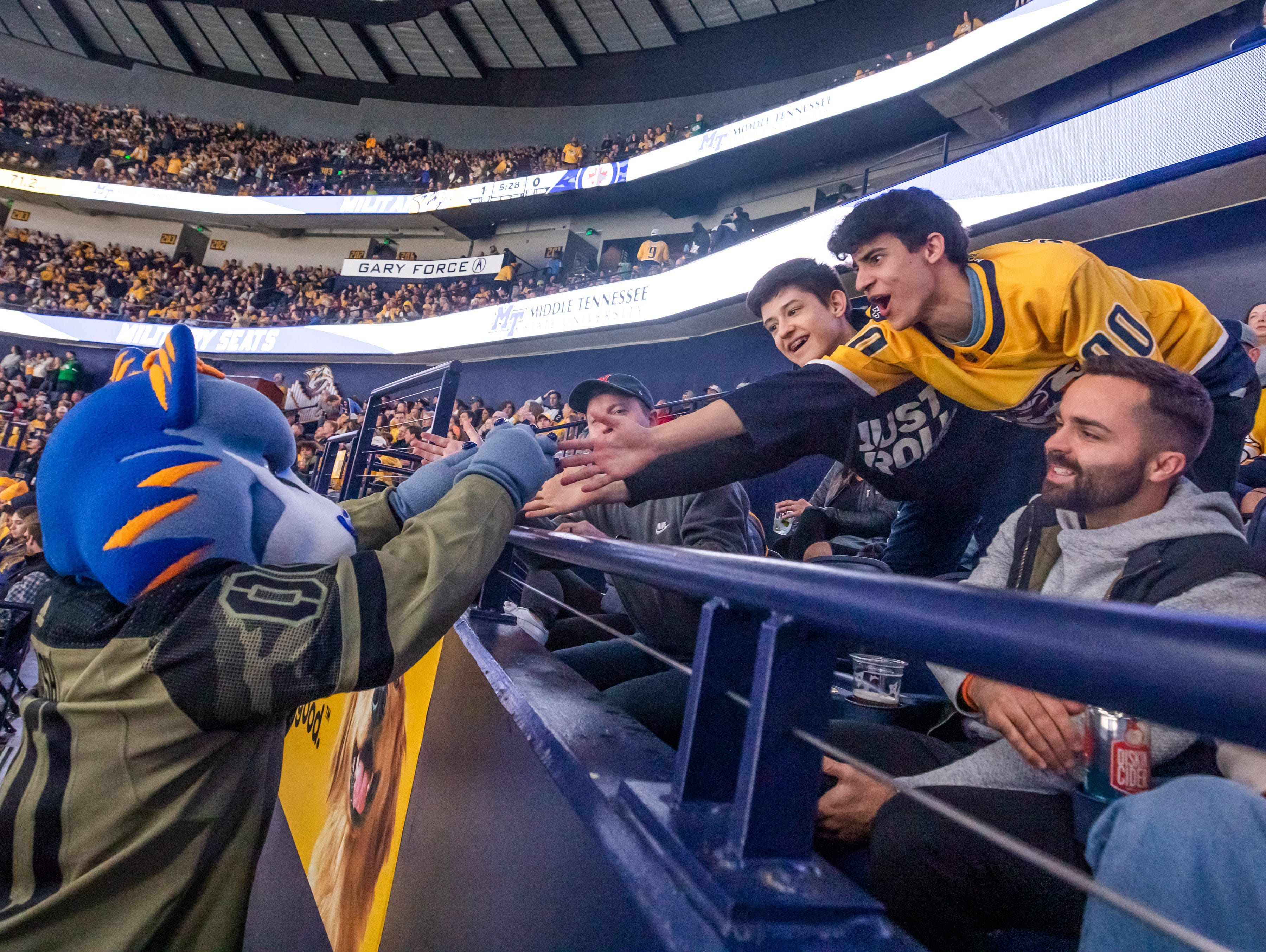 Untold stories of Gnash, Nashville Predators' wild celebrity mascot