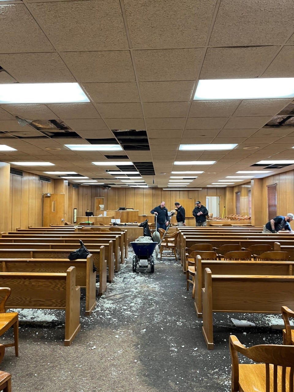 County offices play musical chairs in aftermath of courthouse flooding