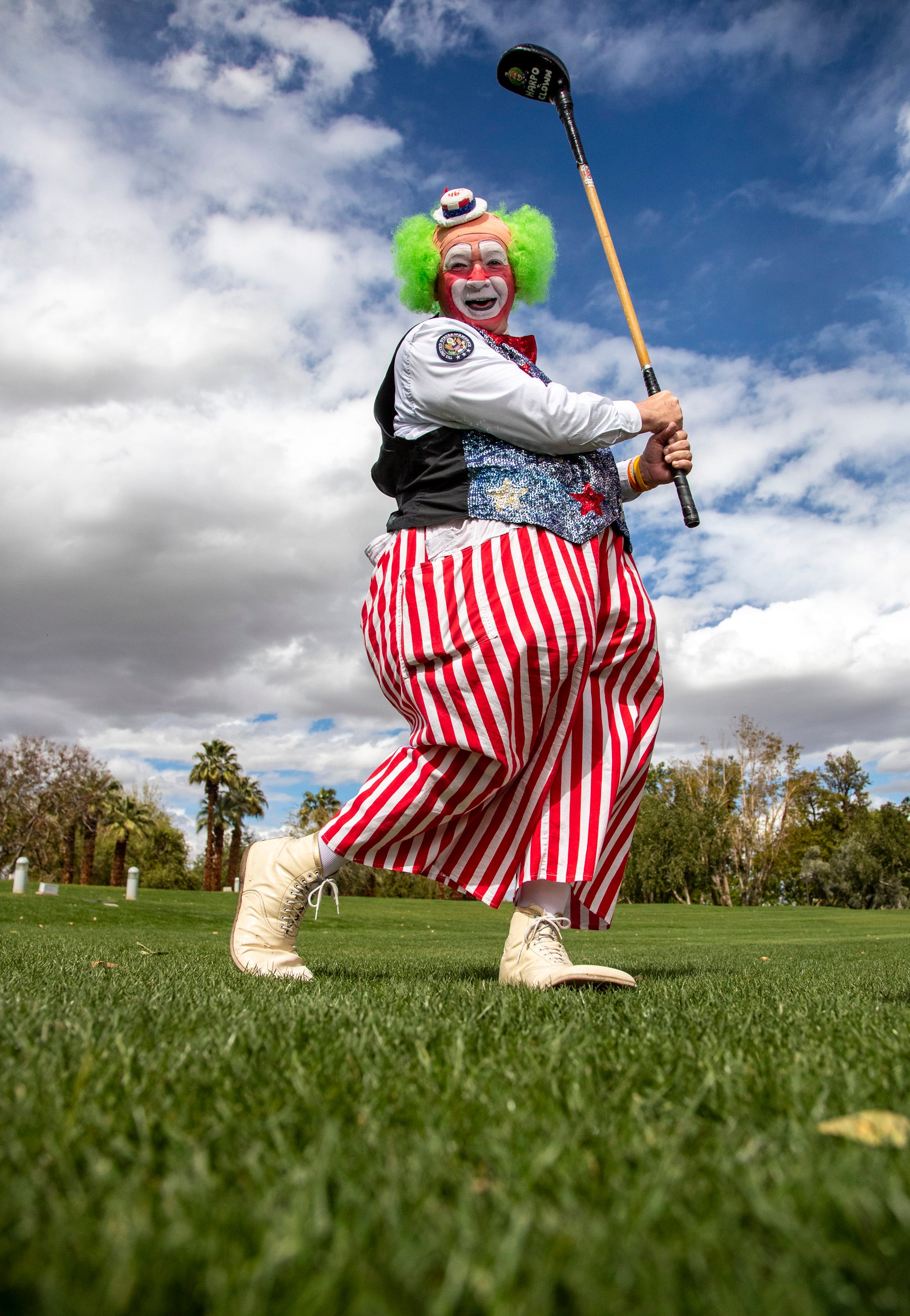 Who is Palm Springs' Harpo the Clown?