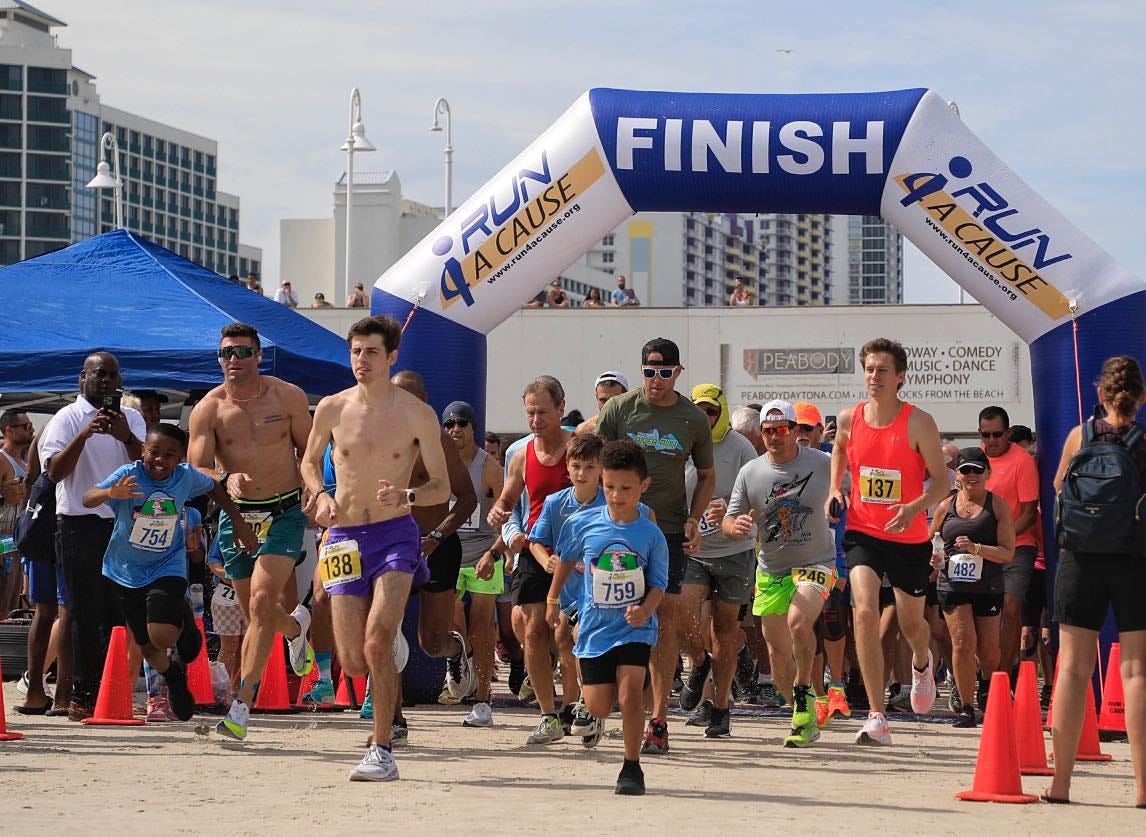 Easter Beach Run in Daytona: Annual event draws nearly 600 participants