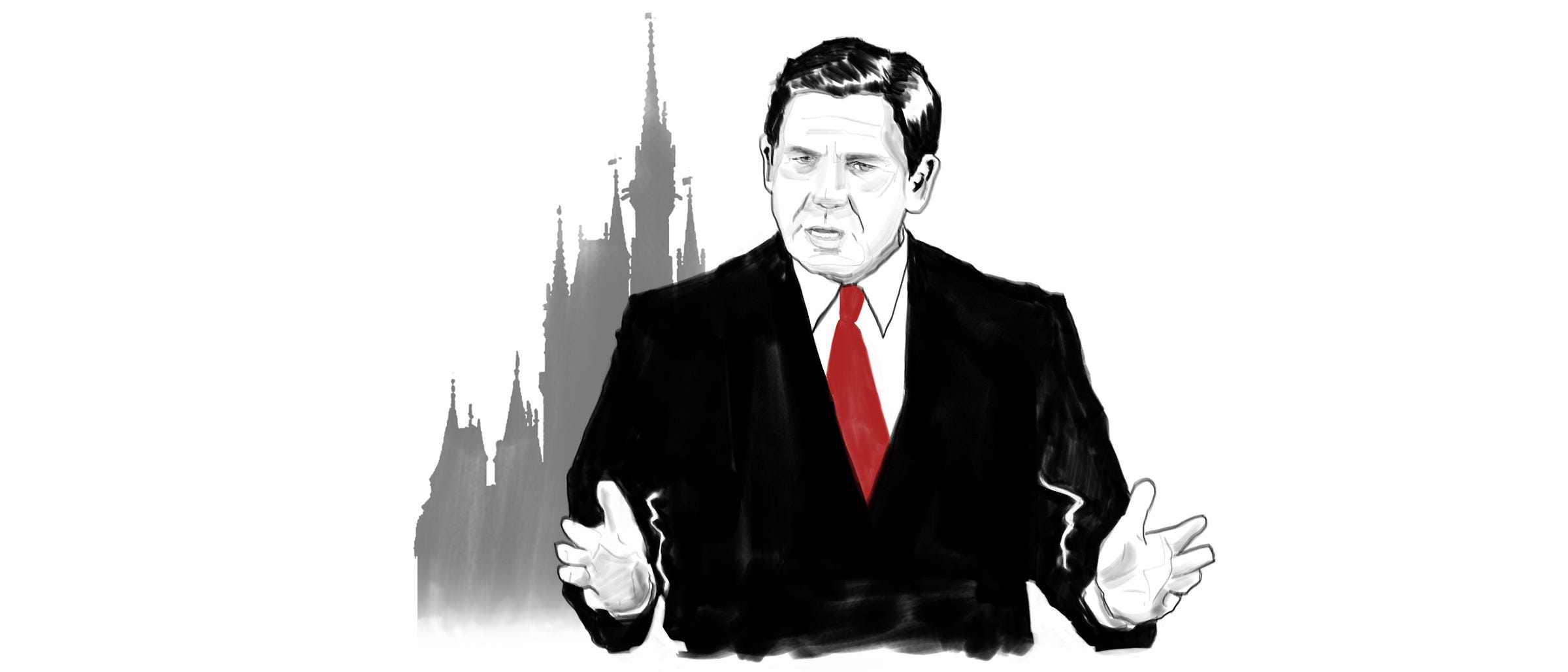 Graphics timeline illustrates bitter details of Disney-DeSantis dispute