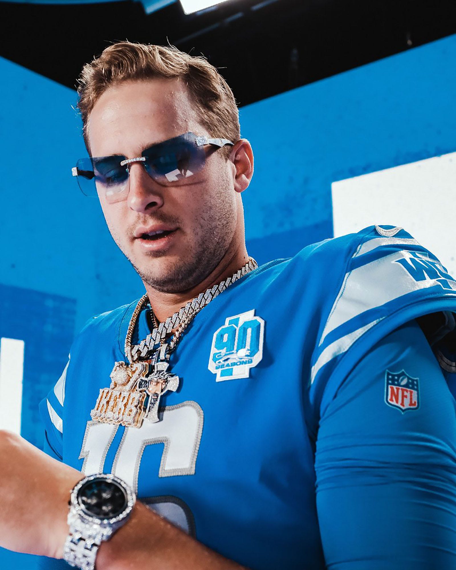 How good can QB Jared Goff become for the Detroit Lions? A little bling ...