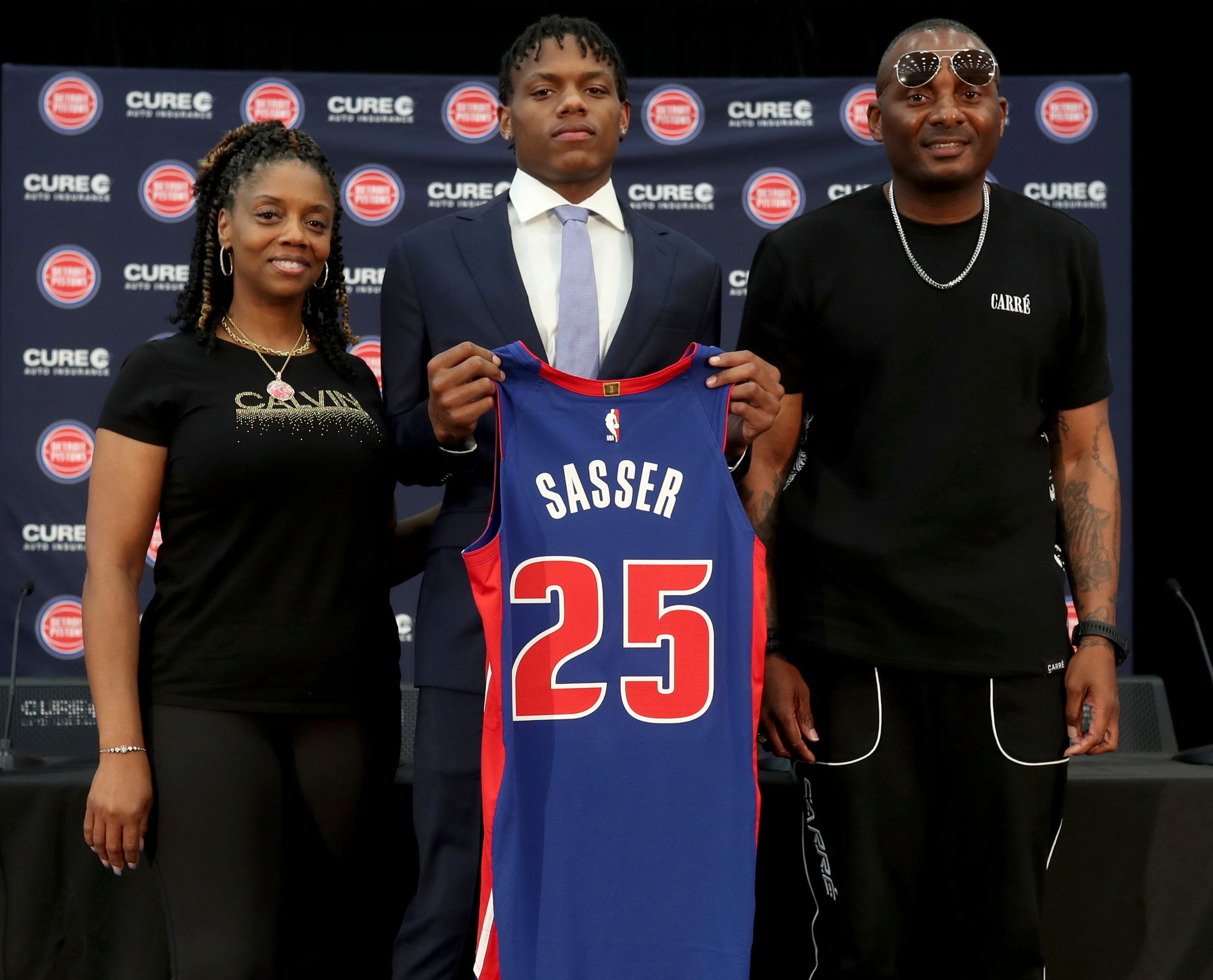 Detroit Pistons sign 25th overall pick Marcus Sasser to rookie contract ...
