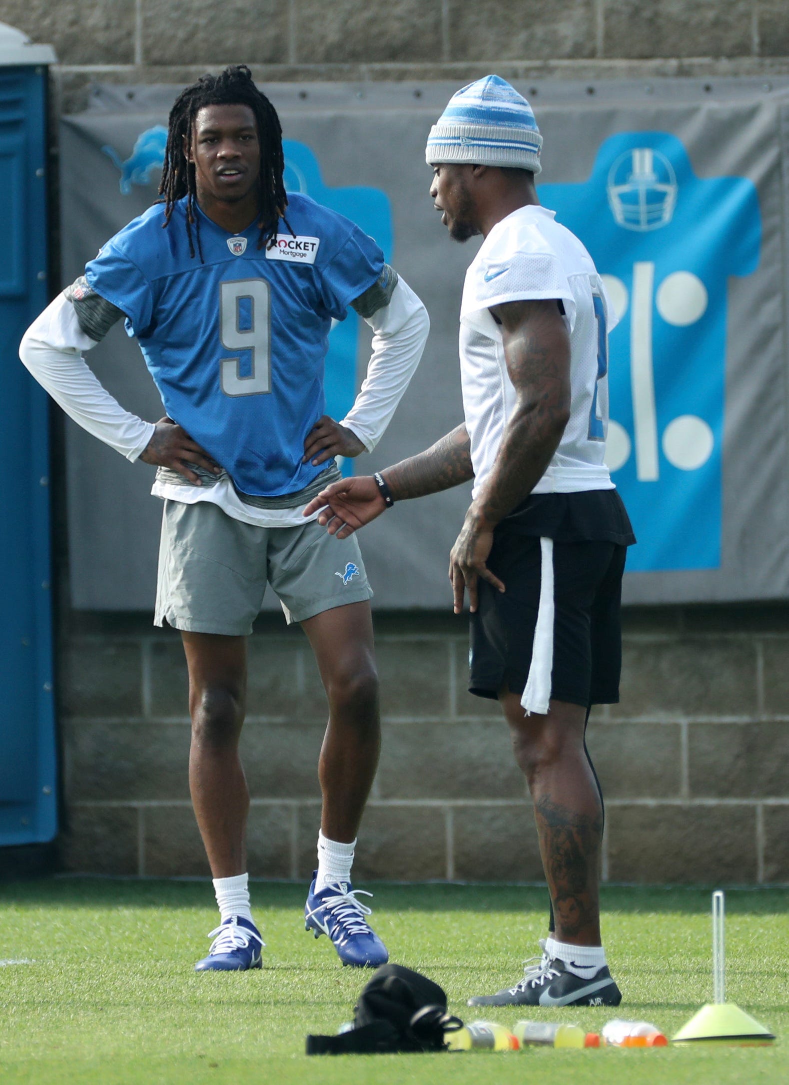 C.J. Gardner-Johnson (knee) returns to Detroit Lions practice; rookie ...