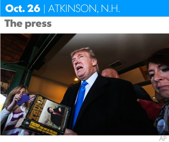 Donald Trumps Attacks On The News Media A Not So Short History